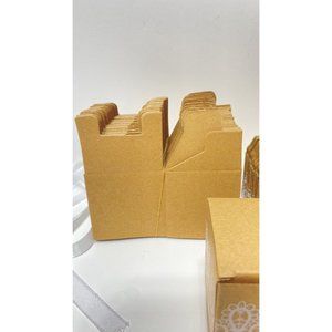 Unbranded | Other | Small Square Cardboard Gift Boxes 5pc Set Print ...